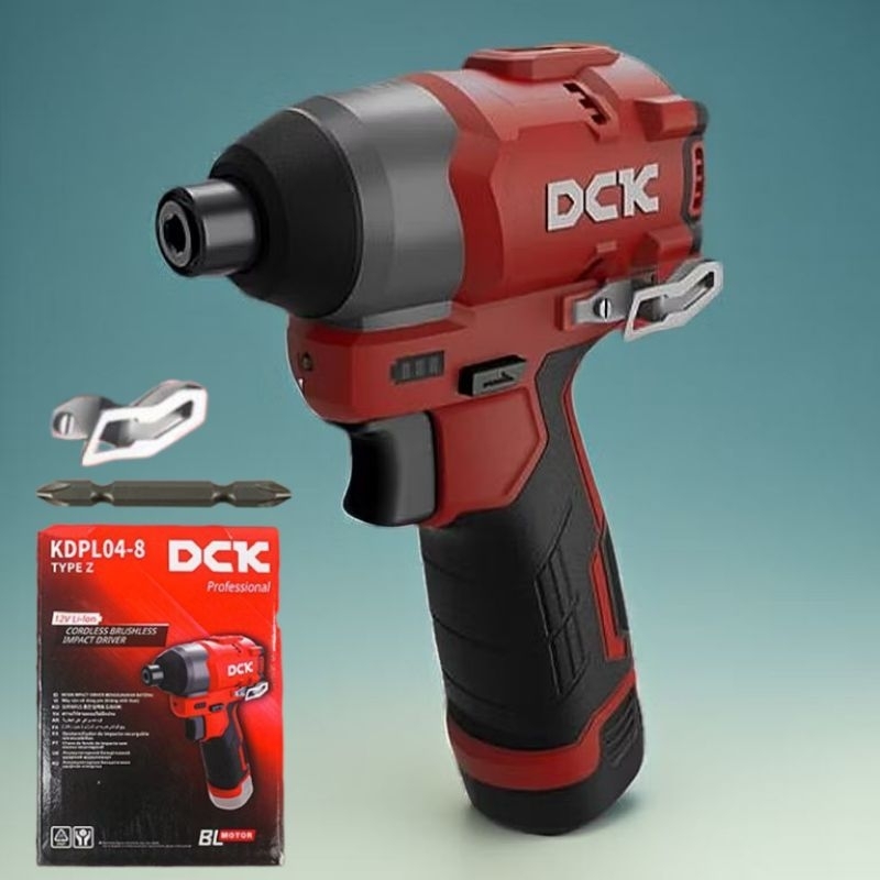 Jual DCK KDPL 04-8 Z Cordless Brushless Impact Driver 140Nm ONLY Tanpa ...