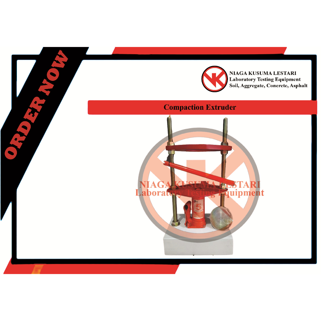 Jual sampel extruder aspal 4inc compaction extruder 4in 6 inc ...