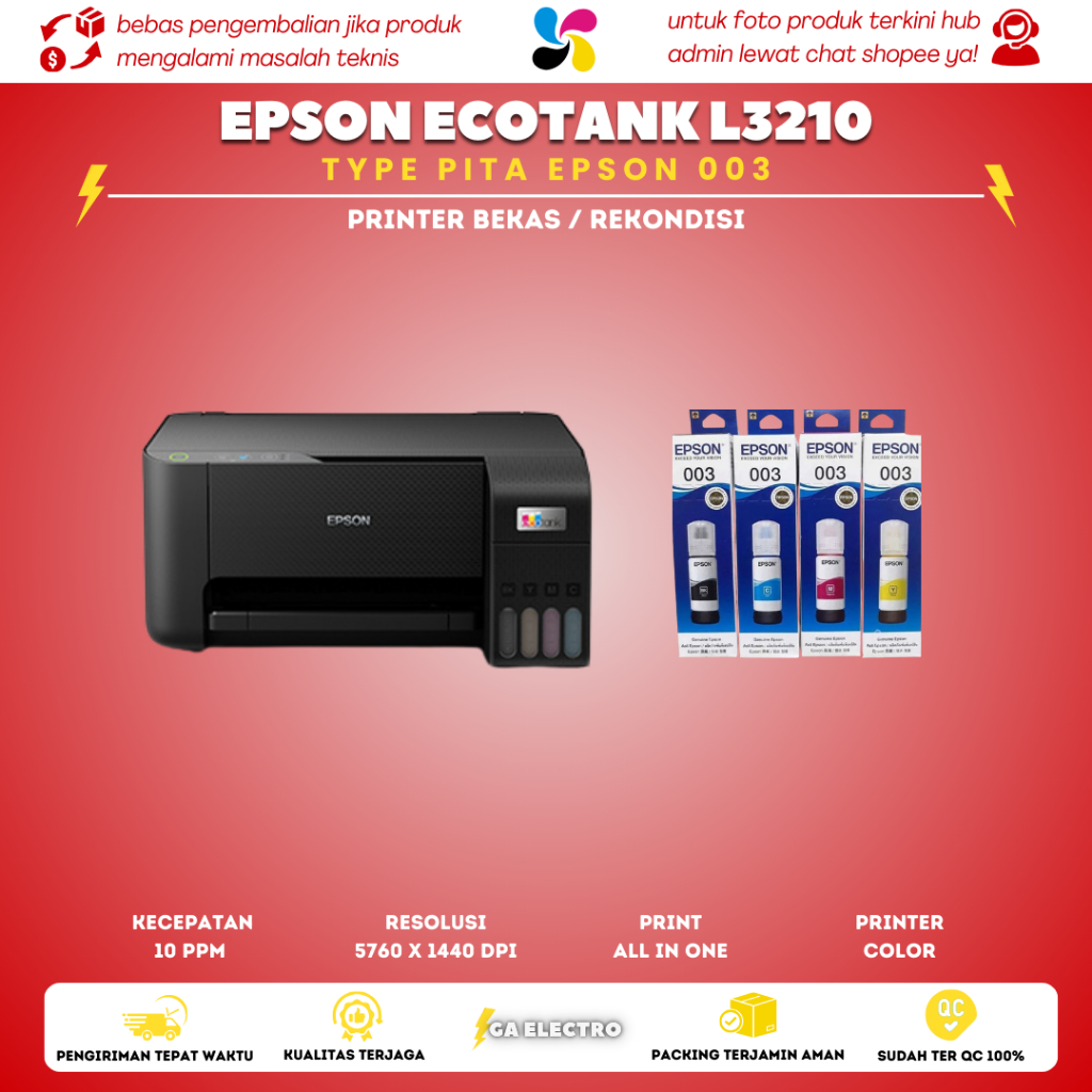 Jual Epson l3210 EcoTank all in one | Shopee Indonesia