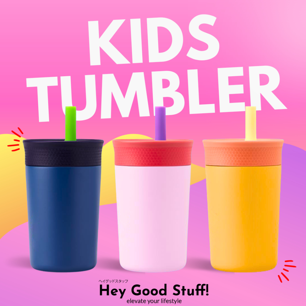 Jual TUMBLER Stainless Steel Aesthetic SUS 304 For KIDS with Sedotan ...