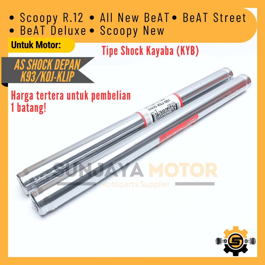 Jual As Shock Depan Original Honda K93 Pipa As Sok Scoopy Donat Beat ...