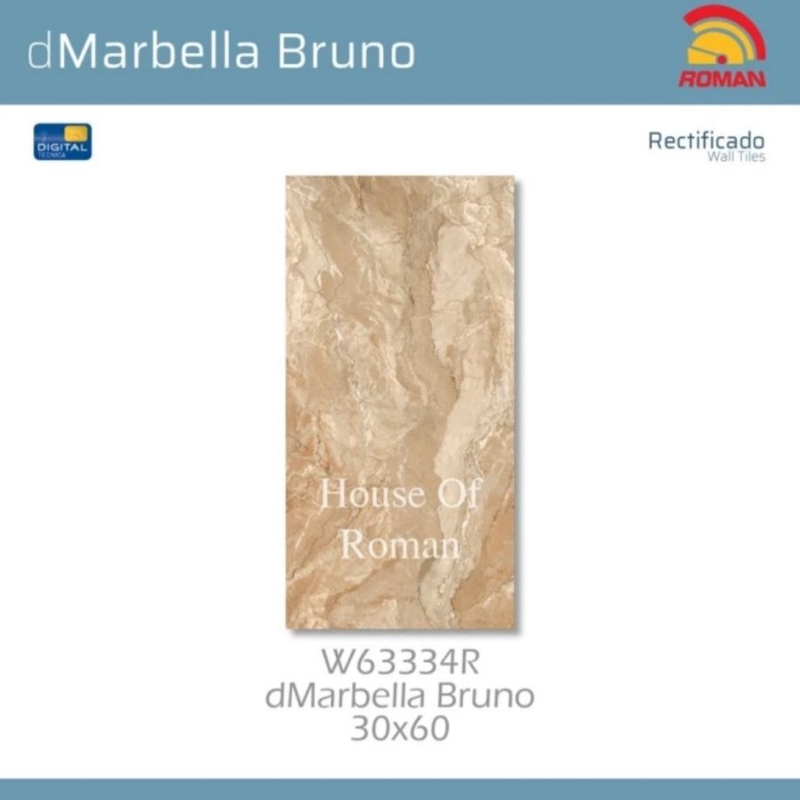 Jual Roman Keramik W63334R dMarbella Bruno 30x60 Roman Keramik | Shopee ...