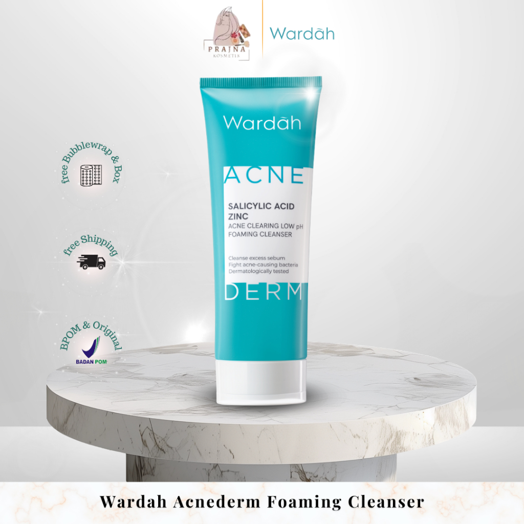 Jual WARDAH Acnederm Salicylic Acid Zinc Acne Clearing Low pH Foaming ...