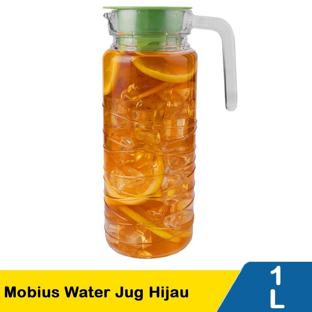 Jual indomaret mobius water jug hijau 1l | Shopee Indonesia