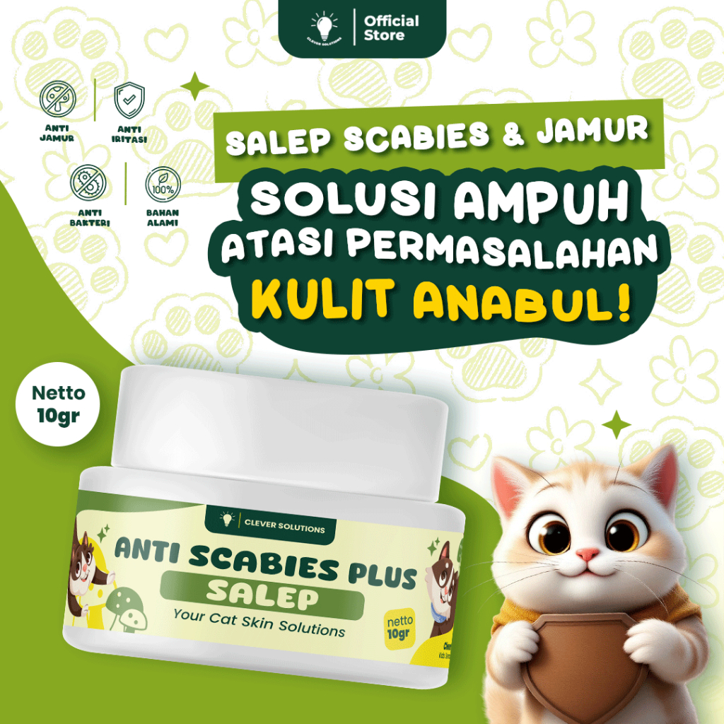 Jual Clever Solutions - Anti Scabies Plus Salep, Salep Jamur 2x lebih ...