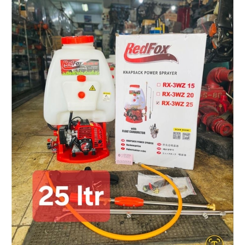 Jual power sprayer 3wz4 REDFOX 20ltr , 25 ltr , 15ltr / Sprayer gendong / semprot hama 3WZ4 20L ...