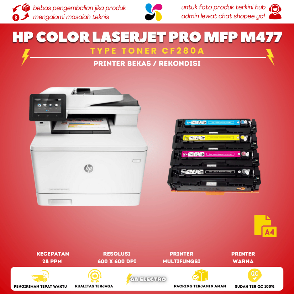 Jual Printer Hp LaserJet M477 FDW | Shopee Indonesia