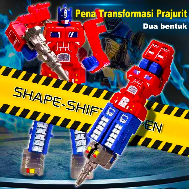 Jual Children's Pen Robot Transformasi Pena Bolpen Anak Mainan Action ...