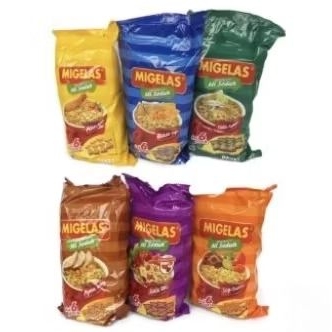 Jual Migelas mie gelas instan pack keluarga ( isi 6 bungkus ) rasa KARI ...