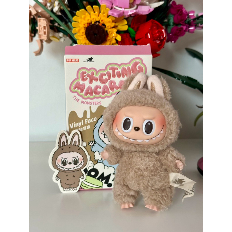 Jual POP MART LABUBU Toffee The Monsters Exciting Macaron Vinyl Face ...