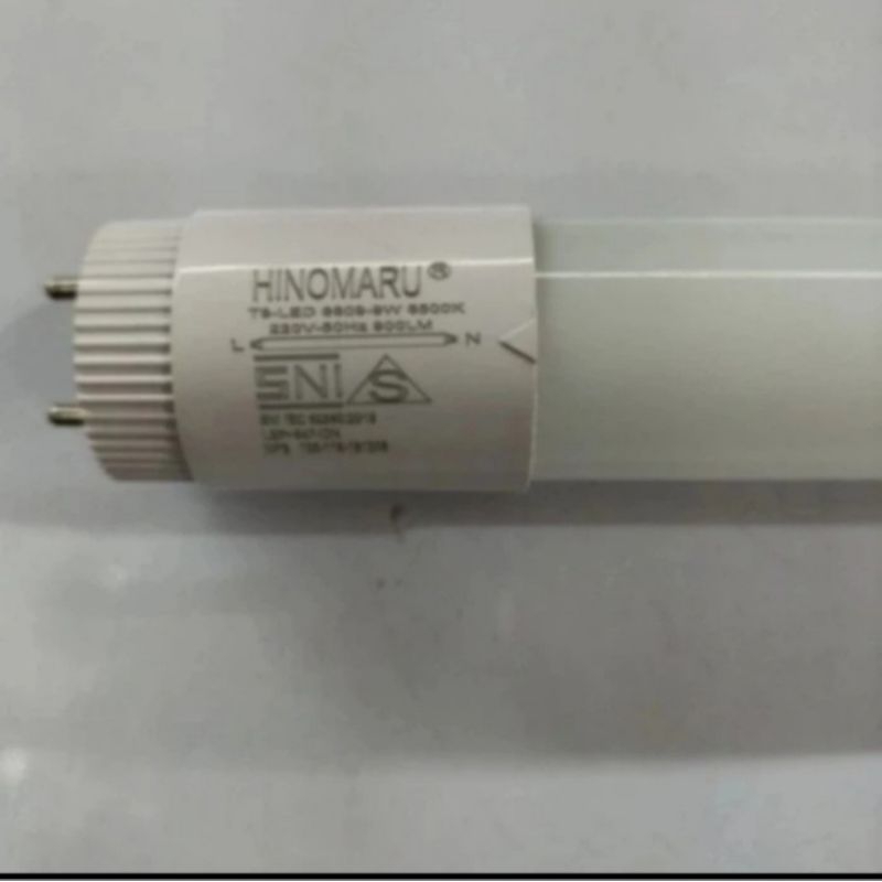 Jual LAMPU TL LED T8 60CM 9W 9 WATT HINOMARU CAHAYA PUTIH 6500K CDL SNI | Shopee Indonesia