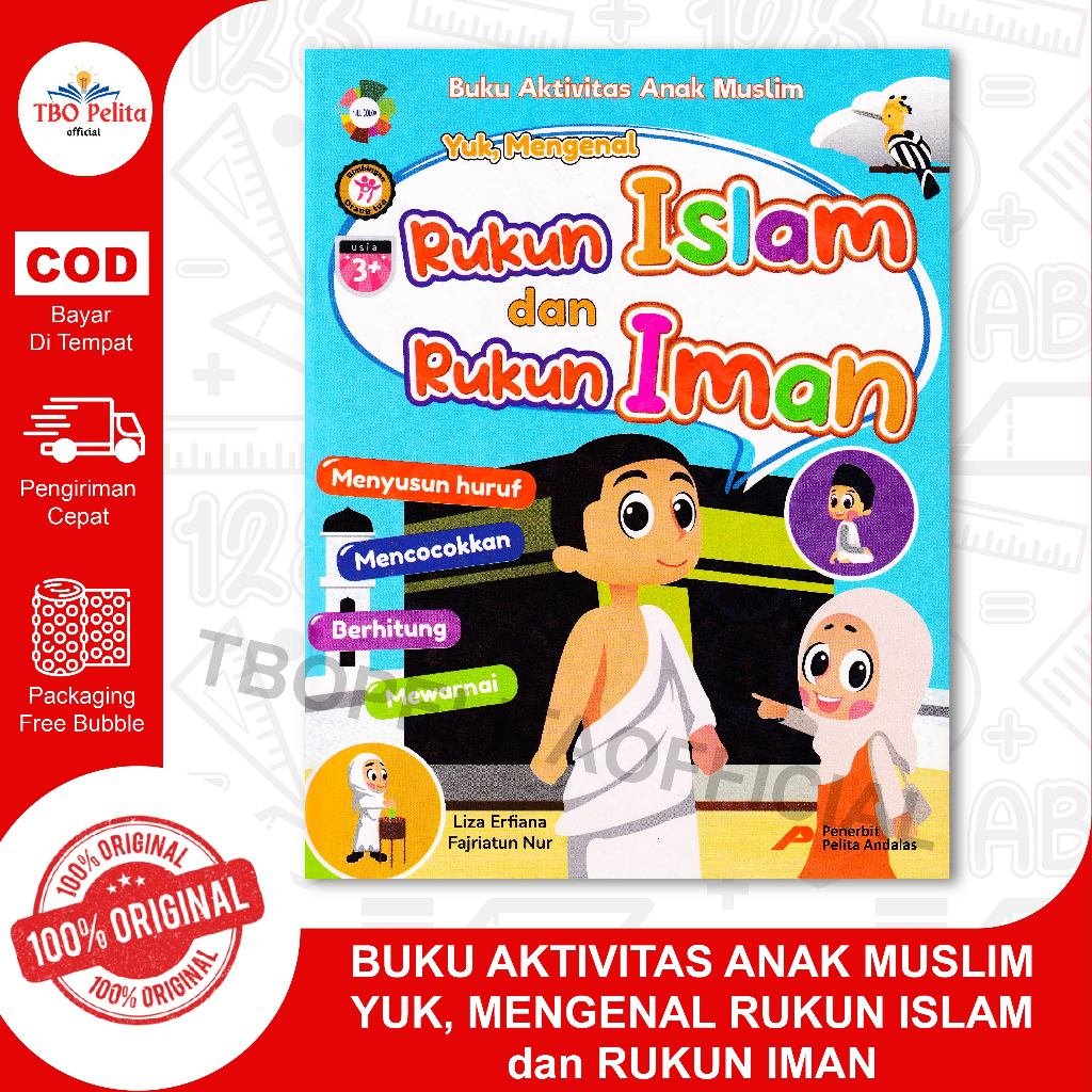 Jual Buku Aktivitas Anak Muslim (Yuk, Mengenal Rukun Islam dan Rukun ...