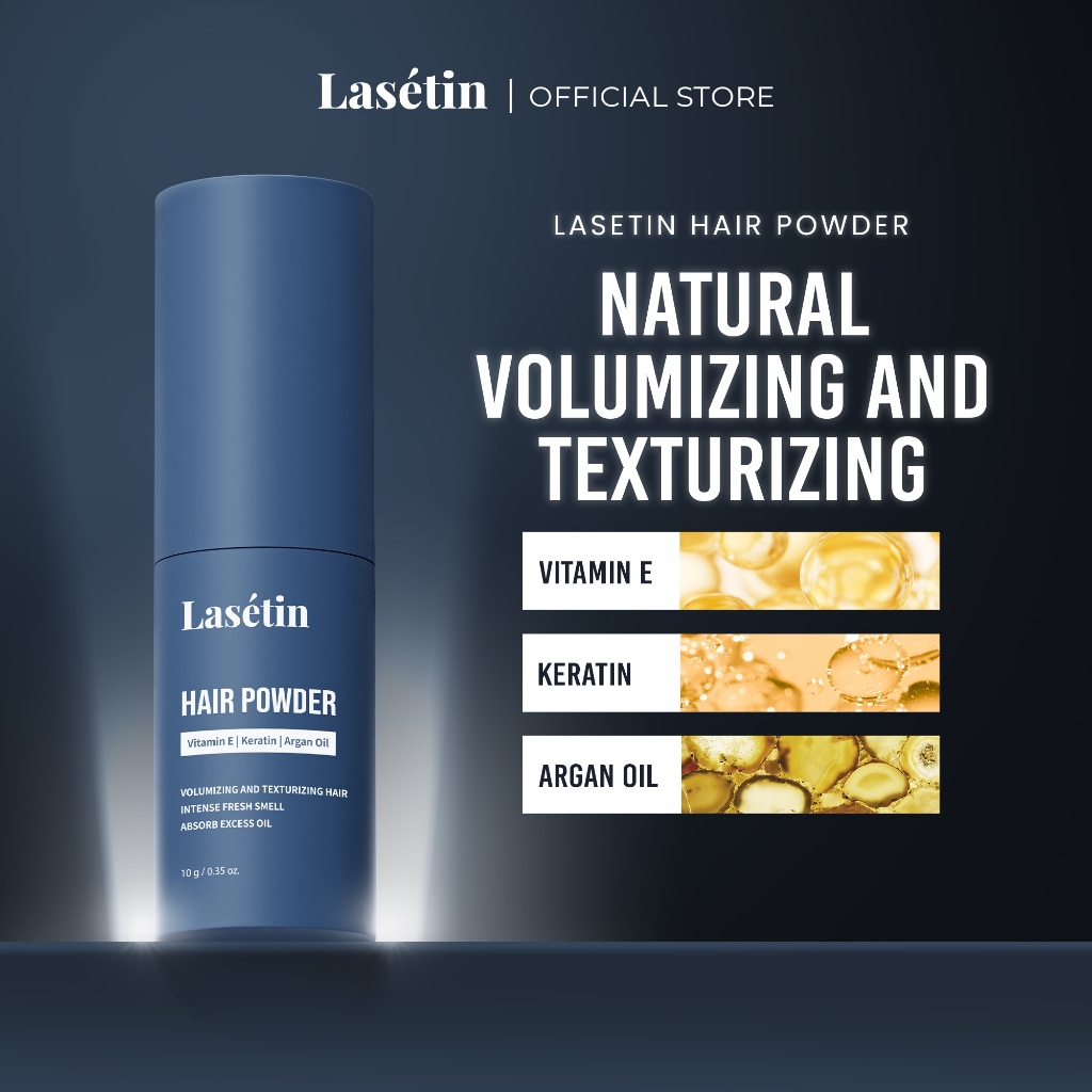 Jual Lasetin Hair Styling Powder - Bedak Rambut Pria Yang Membuat ...