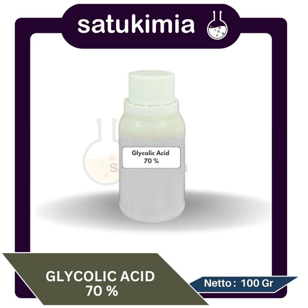 Jual Glycolic Acid Liquid 70 %/ Asam Glikolat - 100 Gram | Shopee Indonesia