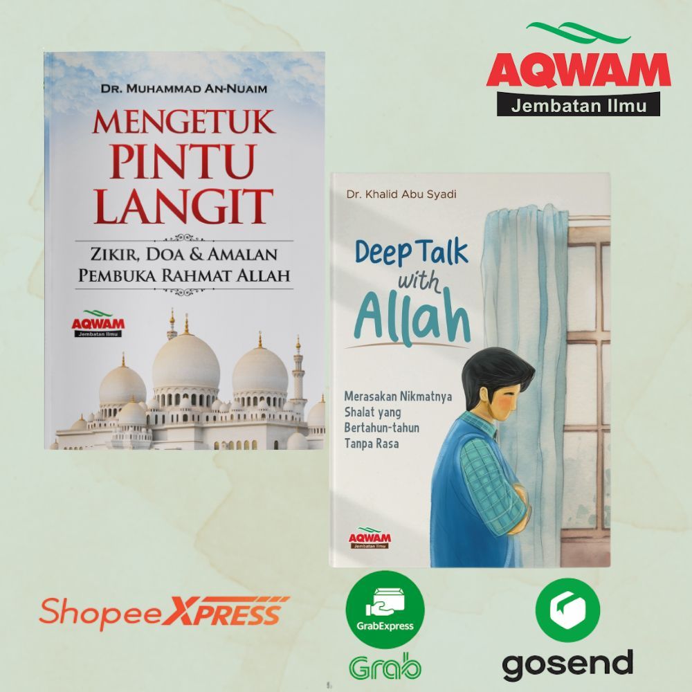 Jual Buku Paket Deep Talk With Allah & Mengetuk Pintu Langit isi 2 ...