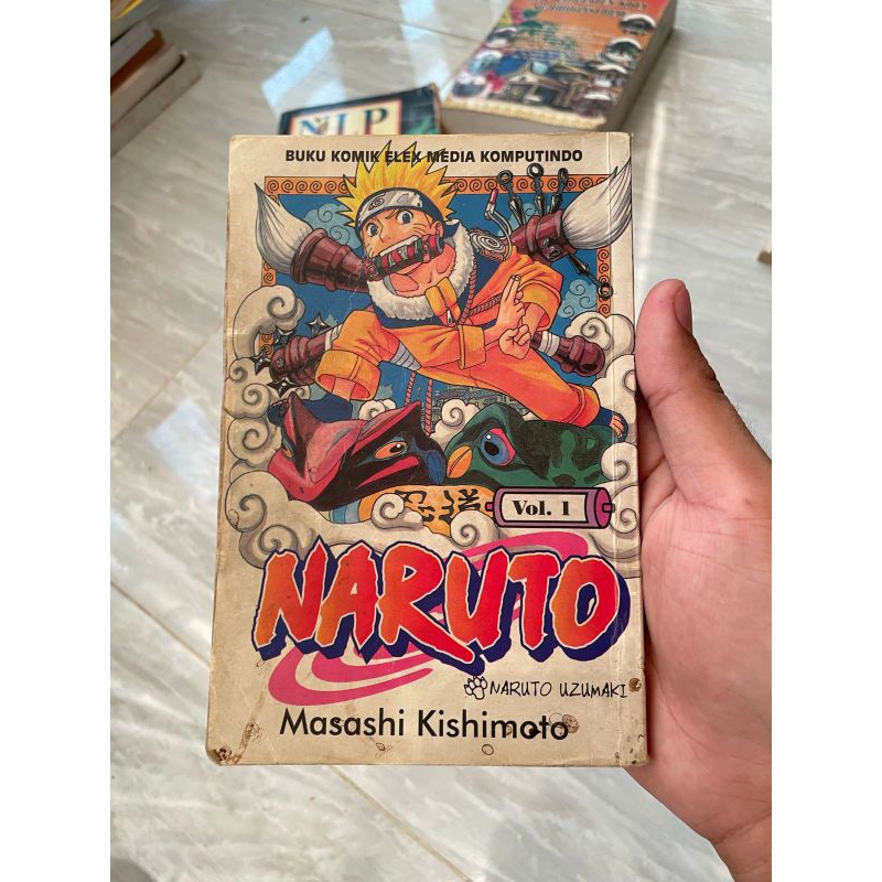 Jual Komik Naruto Vol 1 Original Masashi Kishimoto | Shopee Indonesia