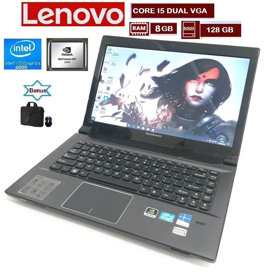 Jual LAPTOP LENOVO CORE I5 HARDIS SSD 128 GB | Shopee Indonesia
