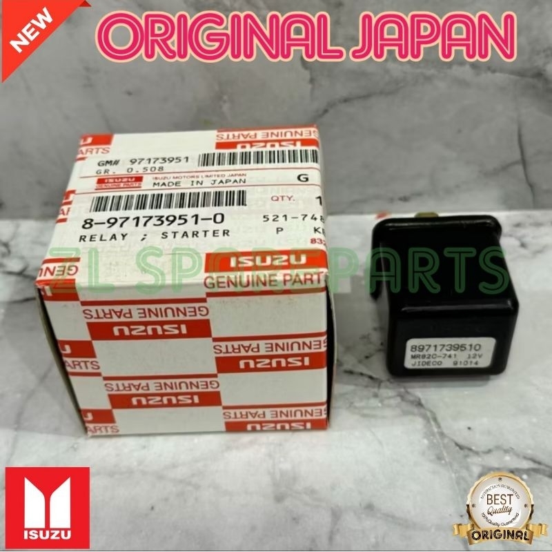 Jual RELAY STARTER STATER GLOW PLUG 12V KAKI 5 ISUZU ELF NKR NHR NLR 55 ...