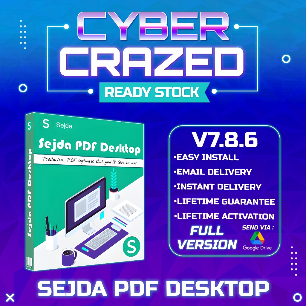 Jual Sejda PDF Desktop Pro 7 v7.8.6 Full Version (Versi Terbaru) | Shopee Indonesia