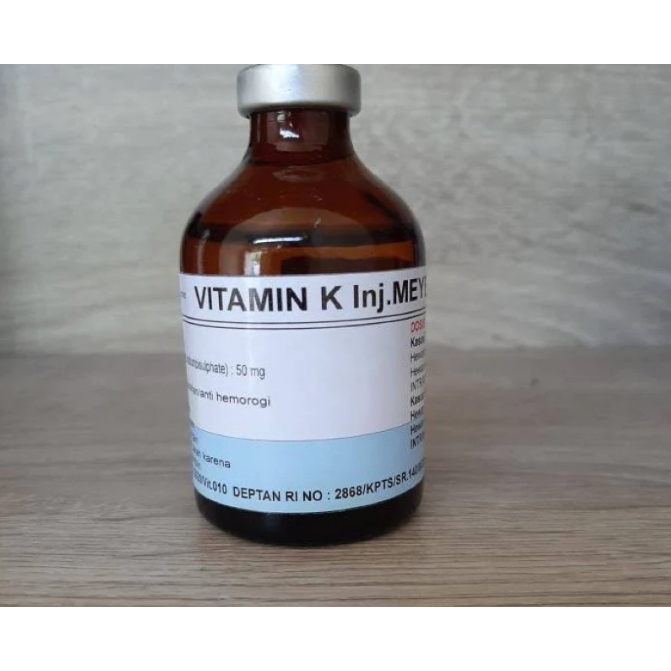 Jual Vitamin K Inj Meyer 10 50 100ML - Obat anti pendarahan Pasca ...