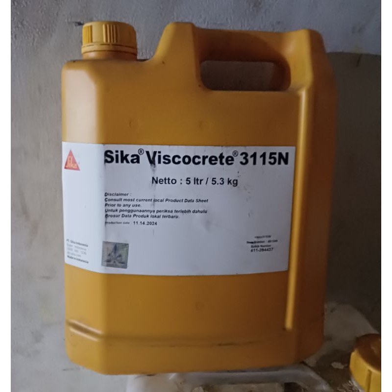 Jual Sika Viscocrete 3115N 5 Liter | Shopee Indonesia