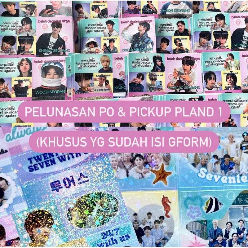 Jual [pelunasan april 1] forever & always sticker sheet - belah dada ku ...