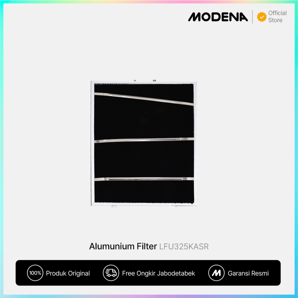 Jual MODENA GENUINE PARTS FILTER ALUMINIUM Cooker hood (28.8x37.2)cm ...