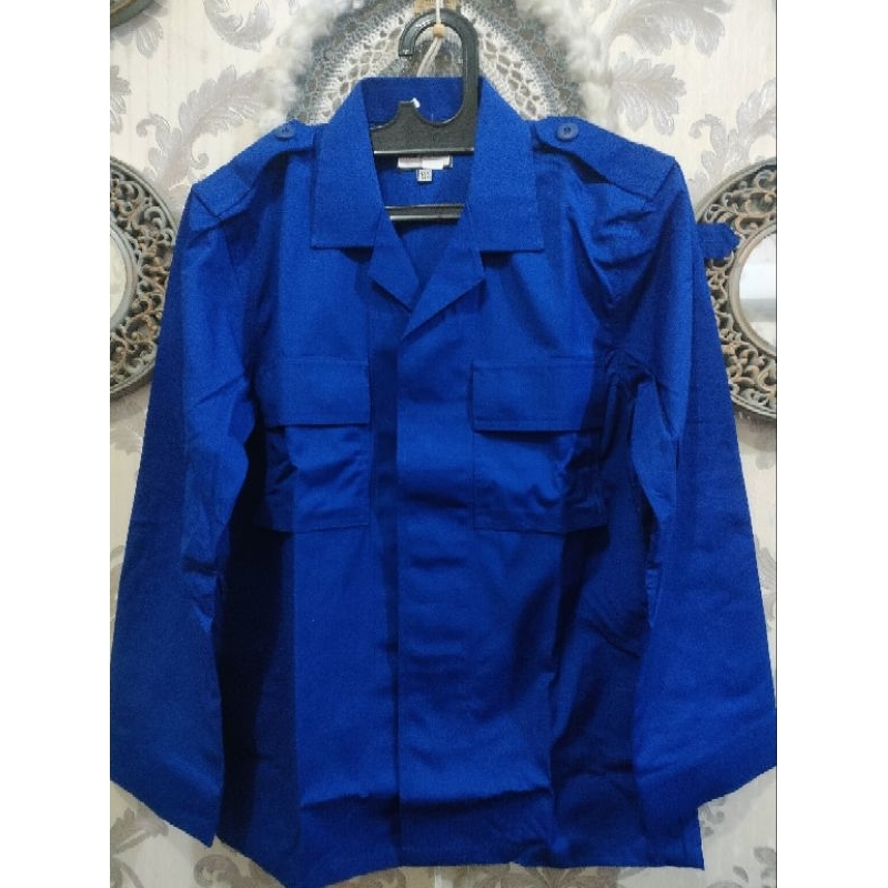 Jual Baju PDL Biru Airud - Damkar - Bahan ripstok premium tebal awet ...