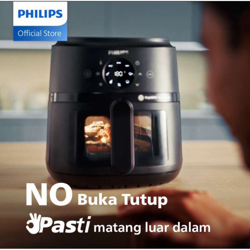 Jual Philips Airfryer NA 210/00 3,2 L Air Fryer Low Watt Transparan Philips Terbaik | Shopee ...