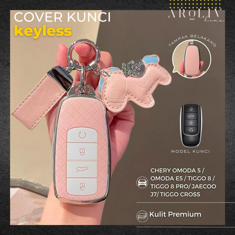 Jual Casing/Cover/Sarung Kunci Mobil Keyless Chery Omoda 5 / Omoda E5 ...