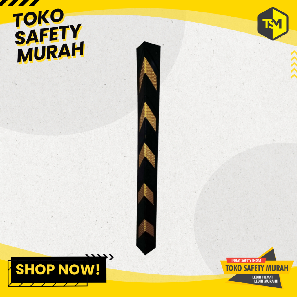 Jual Corner Guard Pelindung Sudut Tembok Dinding / Rubber Corner Guard ...