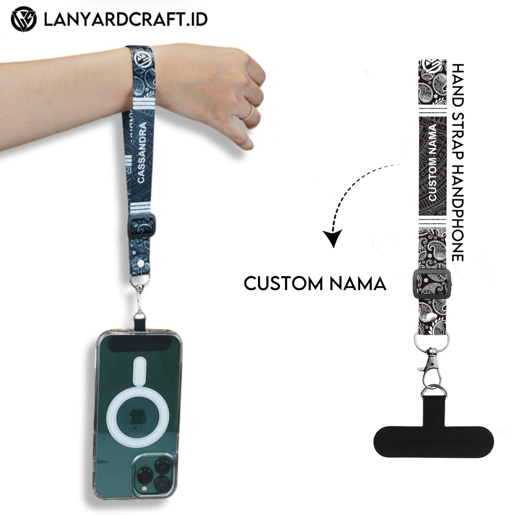 Jual Strap Hp Paisley Series Gantungan Tali Hanphone Adjustable Tali ...