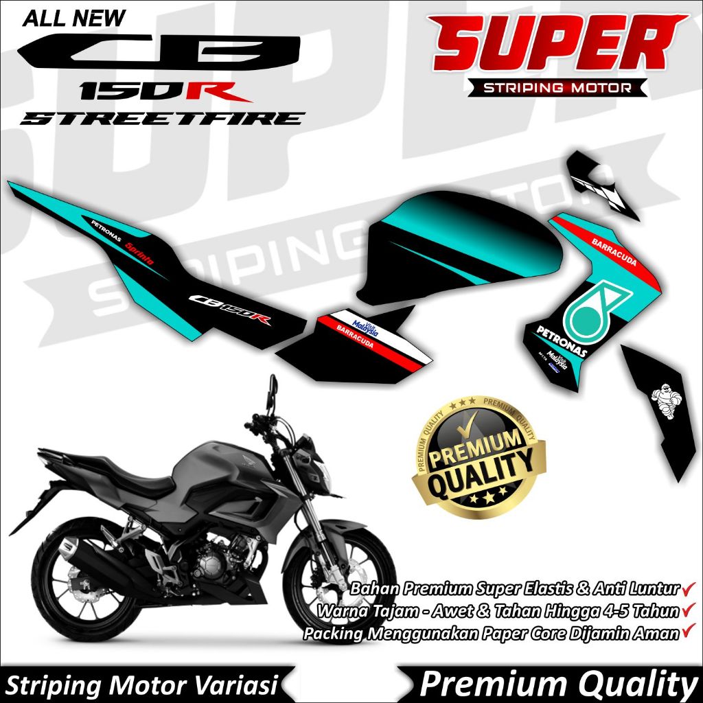 Jual Stiker CB150r New 2021 Anti Luntur keren Striping CB150r New 2021 ...