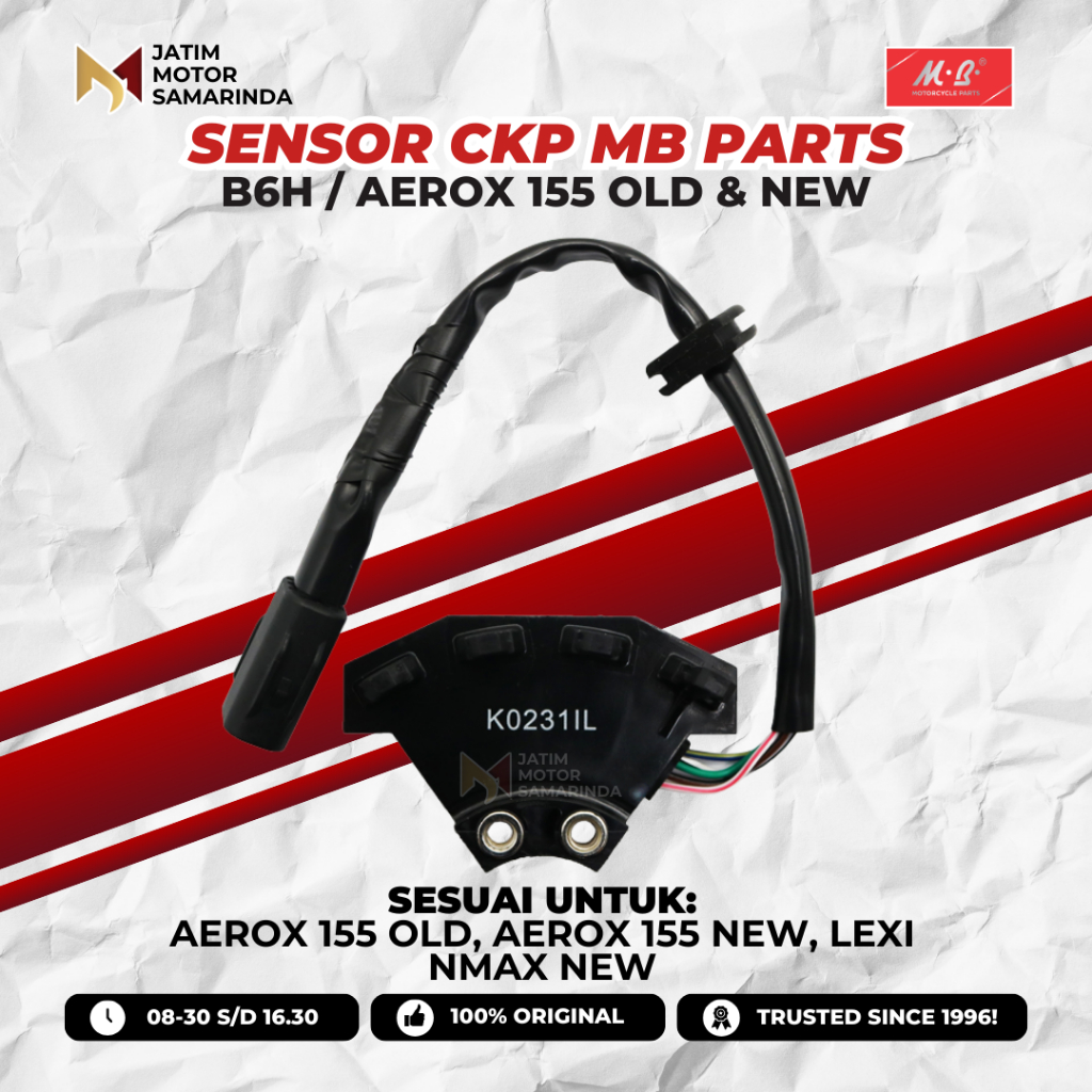 Jual B6H | MB Premium Sensor CKP Sensor Spull Untuk Aerox 155 Old Aerox ...