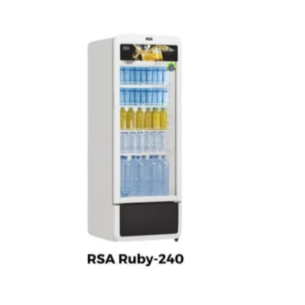 Jual Showcase RSA Ruby 240 White - 240 Liter (Tanpa Bunga Es / No Frost ...