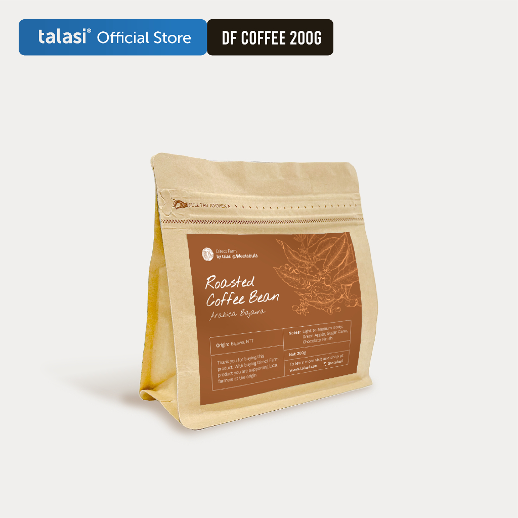 Jual Arabica Roasted Coffee Bean Origin Bajawa, Flores 200gr | Shopee ...