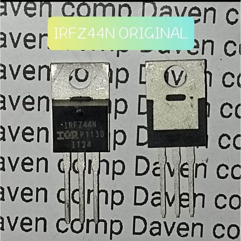 Jual TRANSISTOR IRFZ44N ORIGINAL MOSFET IRFZ44N ASLI IRFZ 44N IRF Z44N ORI IOR | Shopee Indonesia