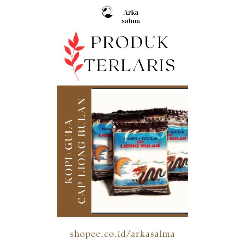 Jual Kopi liong bulan plus gula isi 20 sachet 28 gra. Expired Date ...