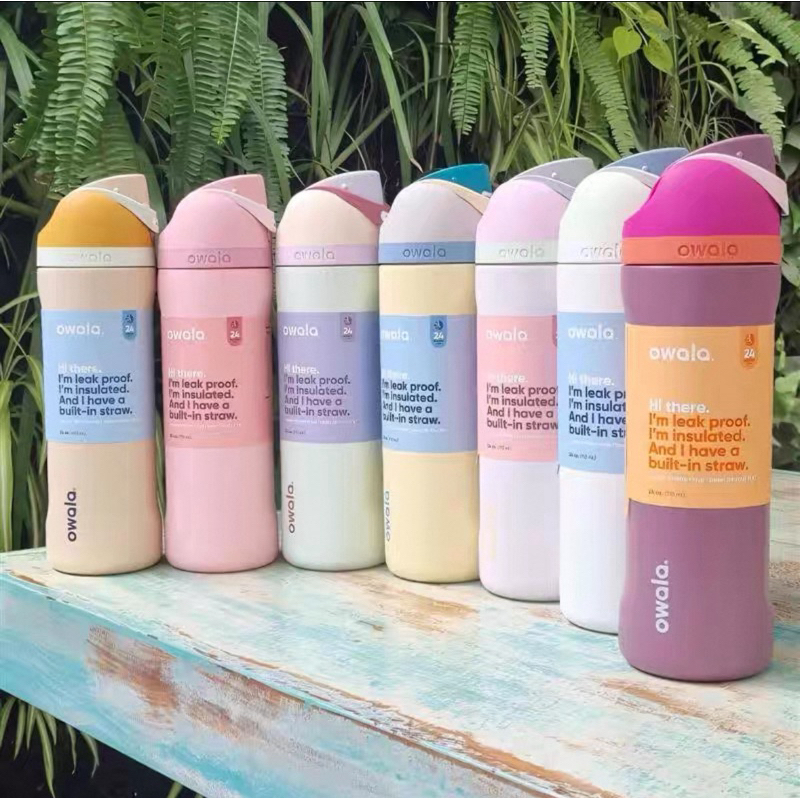 Jual Owala Water Bottle Freesip 24oz RARE COLOURS Ready Stock Botol ...