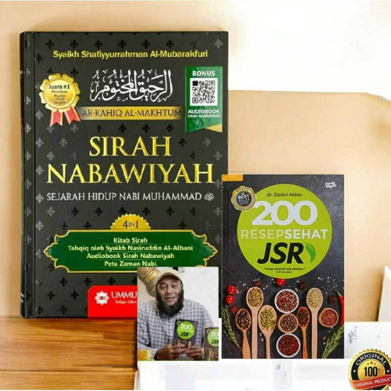 Jual ORIGINAL BUKU; 200 RESEP SEHAT JSR, "Setiap penyakit ada obatnya. "HR Muslim - Zaidul Akbar ...