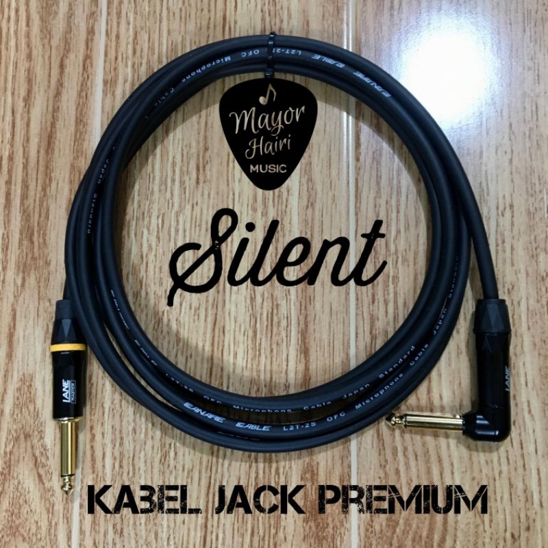 Jual Kabel Jack Silent plug untuk instrument gitar / bass / alat musik ...
