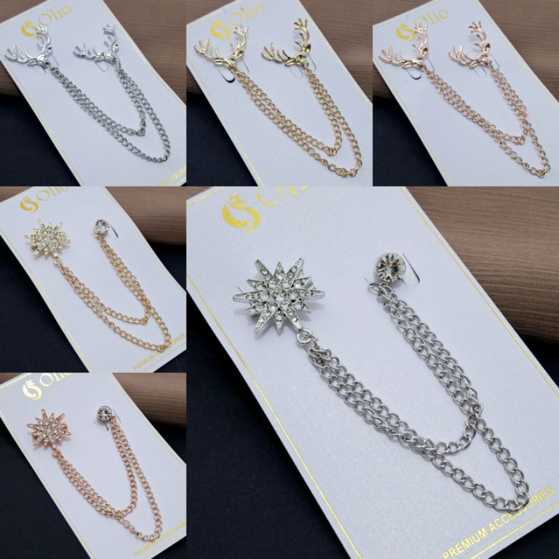Jual pin baju melayu,pin rantai,pin rantai jas | Shopee Indonesia