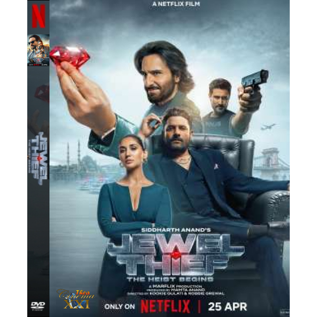 Jual Kaset DVD Movie Box Office India : Jewel Thief : The Heist Begins (2025) | Shopee Indonesia