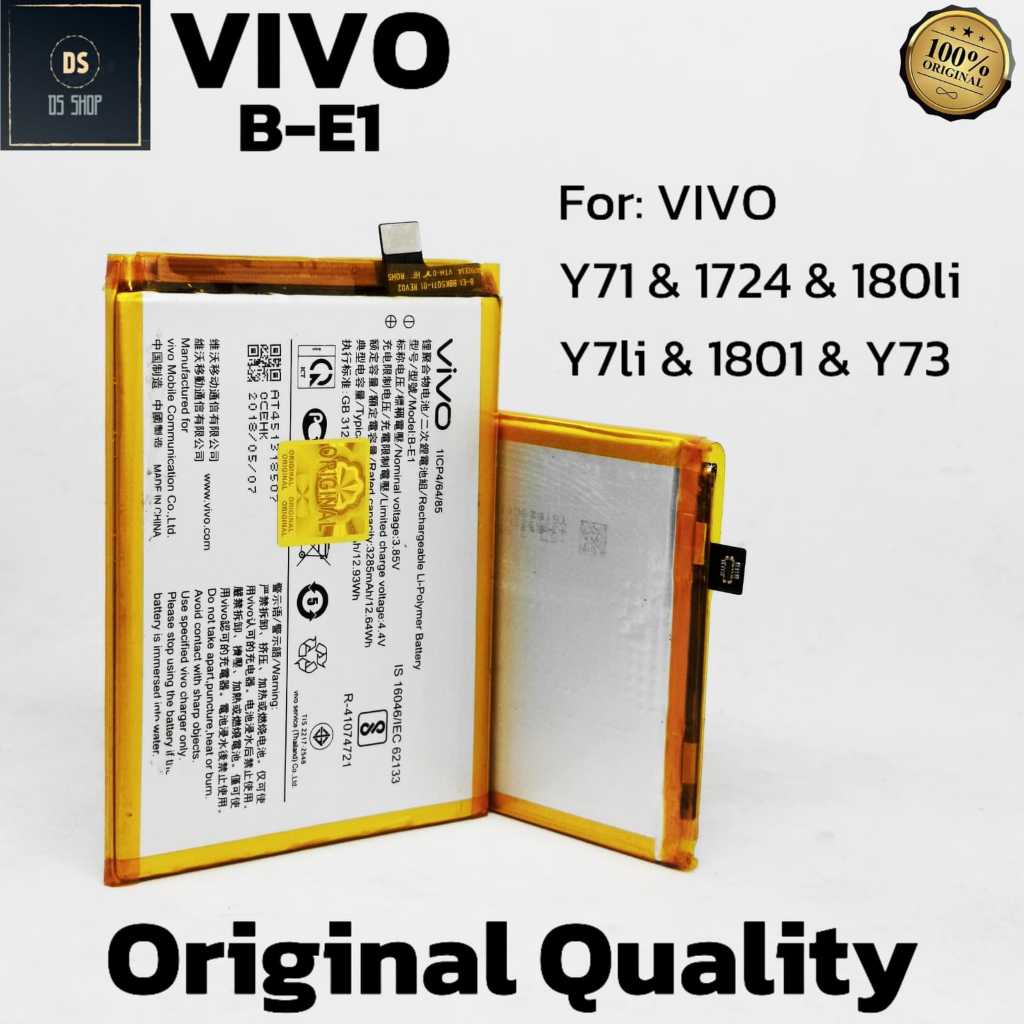 Jual Baterai HP Vivo Y71 BF1 B-F1 B F1 B-E1 BE1 B E1 Original Ori OEM ...