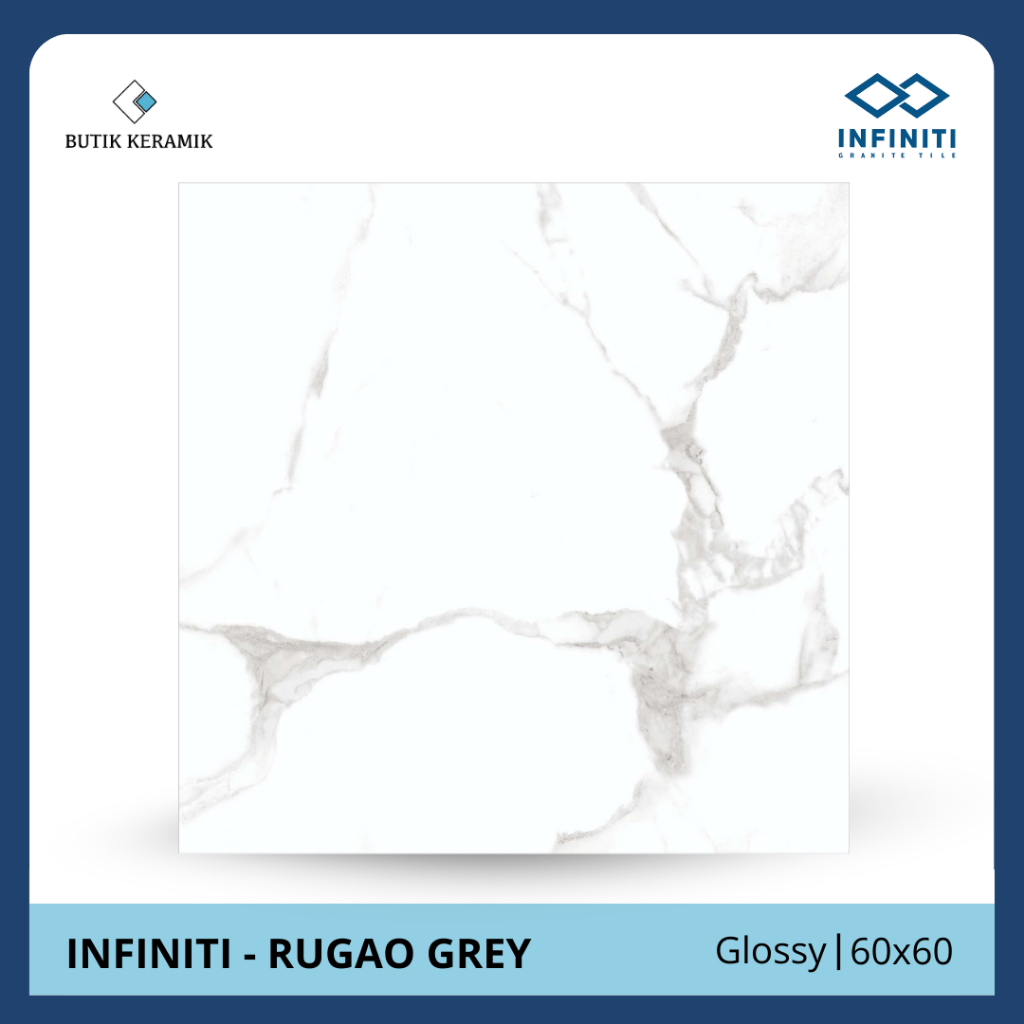 Jual Granit 60x60 Glossy | Infiniti | Rugao Grey | Glossy | Grade A ...