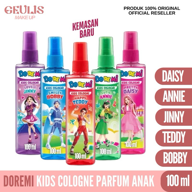 Jual Doremi Kids Cologne 100ml Parfum Anak Pewangi Badan Anak | Shopee Indonesia