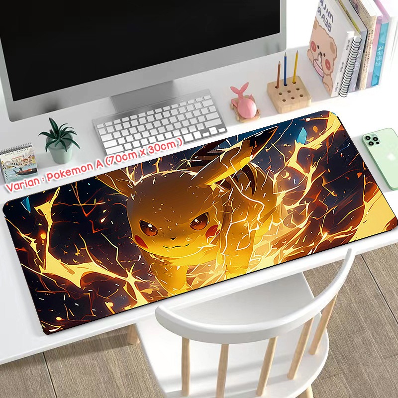 Jual MOUSEPAD MOTIF POKEMON GAMER PREMIUM MOUSE PAD PANJANG ALAS ...