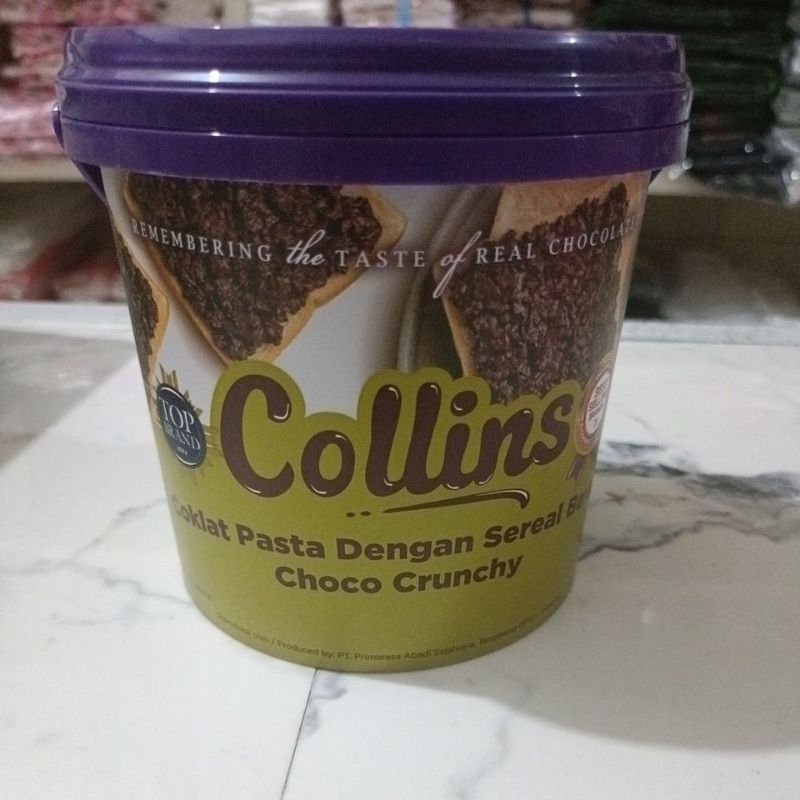 Jual Collins coklat choco cruncy 1kg | Shopee Indonesia