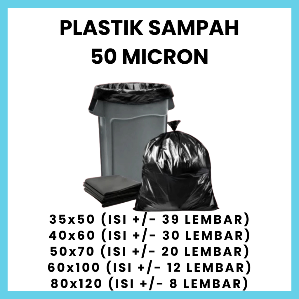 Jual Plastik Sampah | Kantong Sampah | Trash Bag | Plastik Hitam ...