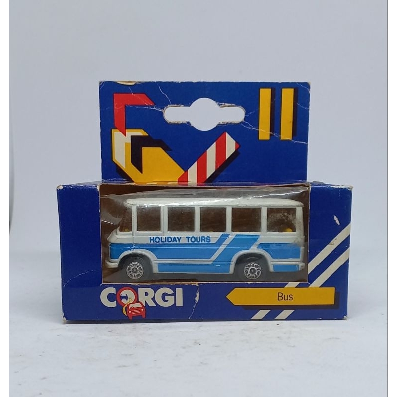 Jual corgi mercedes benz bus holiday tours diecast 1/64 made in great ...